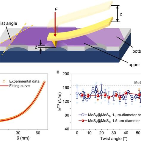 Nanoindentation Experiments Of TBLM A Schematic Diagram Of