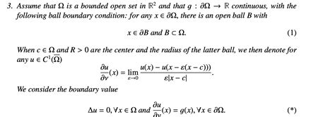 solved 3 assume that n2 is a bounded open set in r2 and