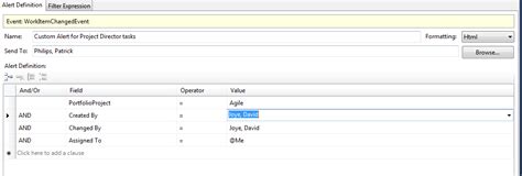 Tfs Workitem Receive An Email When Assigned A New TFS Bug Task Or