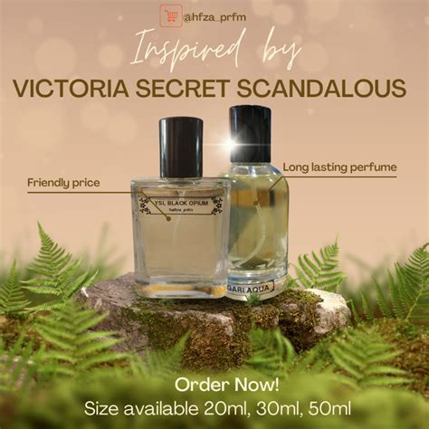 Jual SCANDALOUS Perfume Parfum Inspired By VICTORIA SECRET SCANDALUS