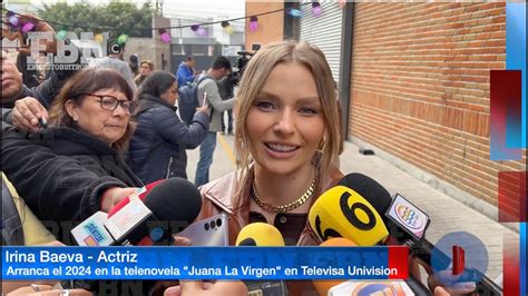 IRINA BAEVA Regresa A La Pantalla En La Telenovela Juana La Virgen