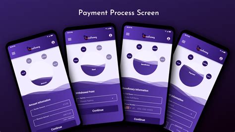Transfony Online Money Transfer Wallet Flutter App UI Kit By AppDevsX
