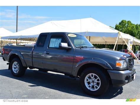 2008 Dark Shadow Grey Metallic Ford Ranger Sport SuperCab 4x4