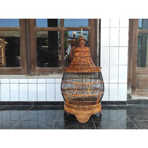 Jual Sangkar Burung Perkutut Rotan Alami Bukan Sintetis Shopee Indonesia