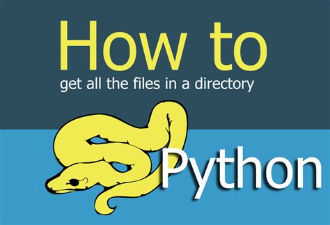 how to get all the file in a directory python programming