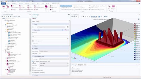 How To Create Contour And Isosurface Plots In Comsol Multiphysics Youtube