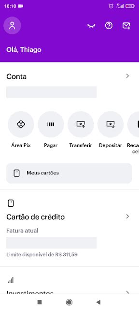 COMO FAZER DEPOSITO VIA TED DO NUBANK PARA NU INVEST