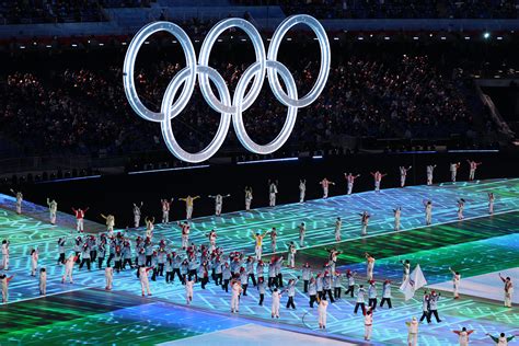 Fotos de la ceremonia de apertura de los Juegos Olímpicos de Invierno