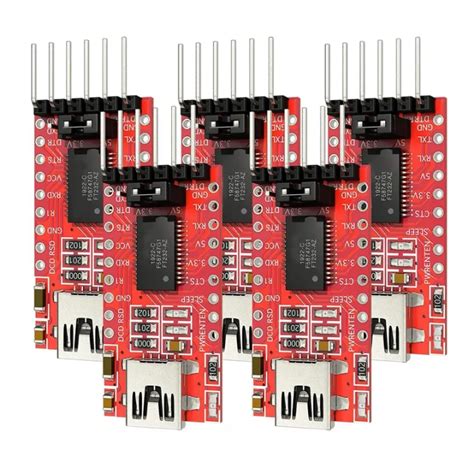 FT232RL Mini USB To TTL Serial Converter Adapter Module 3 3V 5 5V