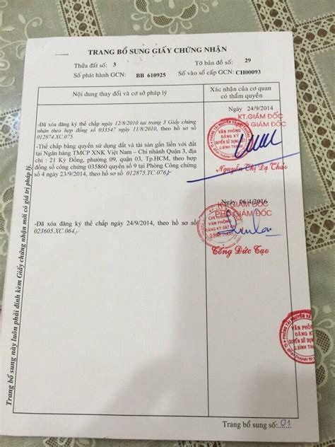 Hình ảnh mẫu giấy chứng nhận quyền sử dụng đất mới nhất