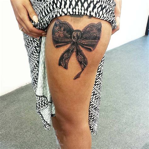 Thigh Bow Tattoo Ideas That Will Blow Your Mind