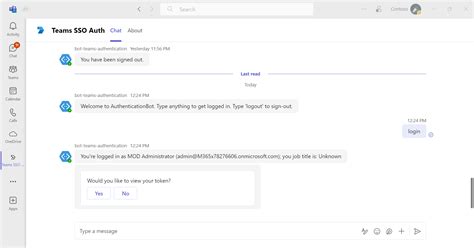 teams auth bot code samples microsoft learn