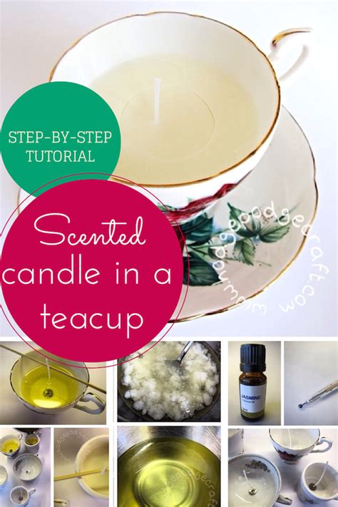 How To Make Scented Candles In A Teacup A Step By Step Tutorial