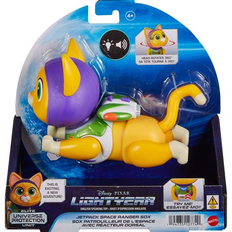 Lightyear Space Ranger Sox Jetpack With Lights Action Figure