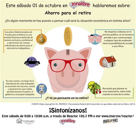 Ahorra Para Tu Vejez Escucha Nuestro Programa Zona Libre Porque