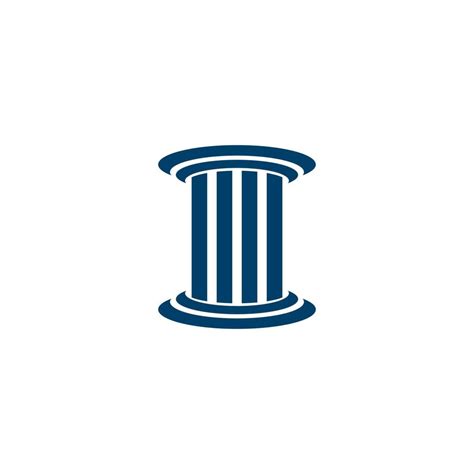 Pillar Logo Template Column Vector Illustration 15583645 Vector Art At