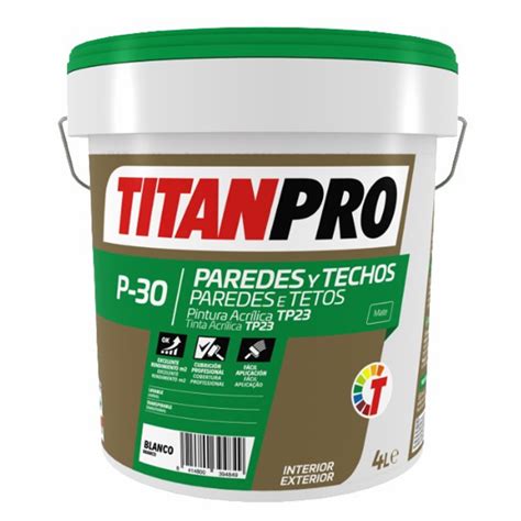 Propinturas Es Pintura Plastica P Int Ext Mate Titanpro