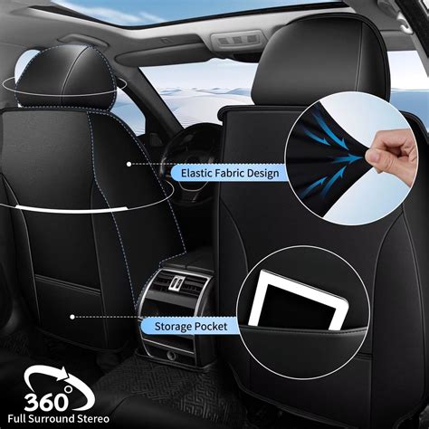Juego completo de fundas de asiento de automóvil de ajuste