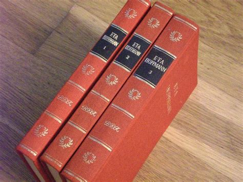 ETA Hoffmann Werke in 3 Bänden Bibliothek deutscher Klassiker Amazon