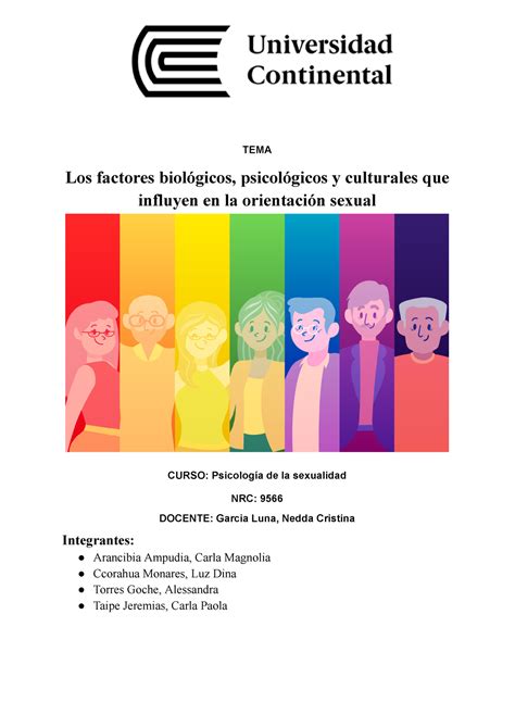 Los factores biológicos psicológicos y culturales que influyen en la