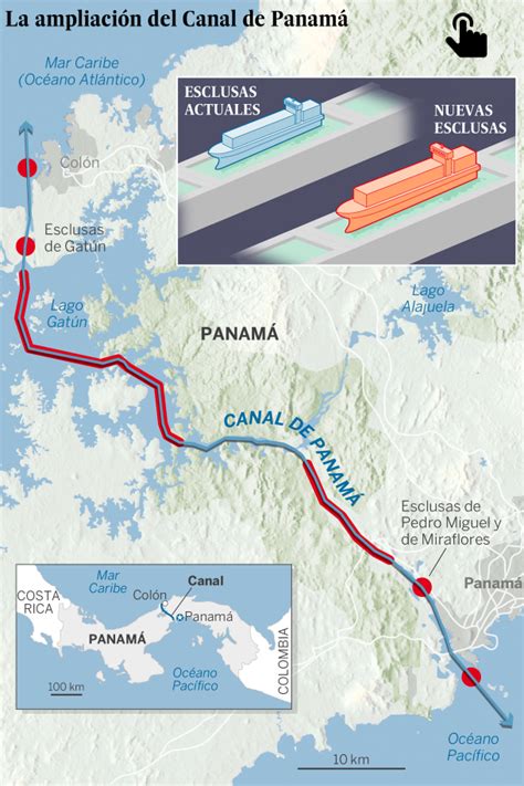 Blog de Geografía del profesor Juan Martín Martín El nuevo Canal de Panamá