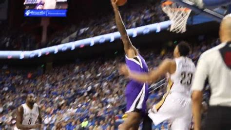DeMarcus Cousins Posterizes Anthony Davis Video BlackSportsOnline