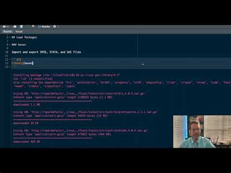 How To Load Packages In R Youtube