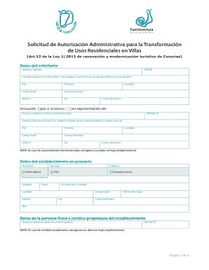 Completable En línea cabildofuer Solicitud de Autorizaci n