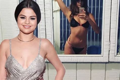 Selena Gomez Sends Fans Wild As She Showcases Enviable Figure In Sexy Bikini Selfie Mirror Online