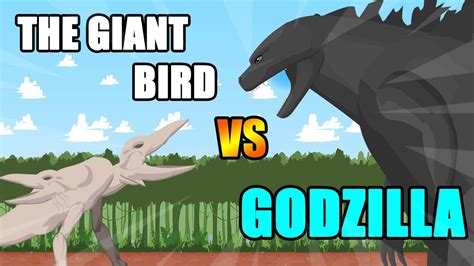 Godzilla Vs The Giant Bird Godzilla Vs Trevor Giants Kaiju