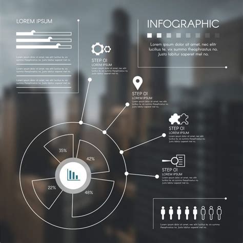 Free Vector Detailed Business Infographic With Photo Https