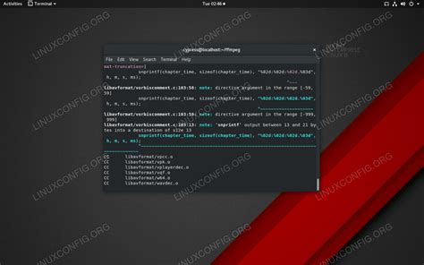 Comment Installer Ffmpeg Sur RHEL 8 CentOS 8