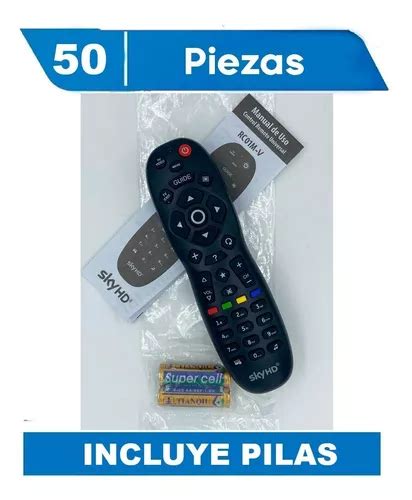 Control Remoto Sky Vetv Sky Hd Original 50 Pzs Envío gratis