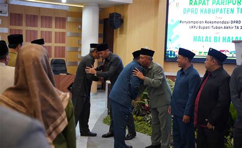 DPRD Tuban Gelar Rapat Paripurna Sekaligus Halalbihalal