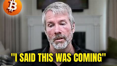 Michael Saylor This Will Change The Crypto Market As We Know It YouTube