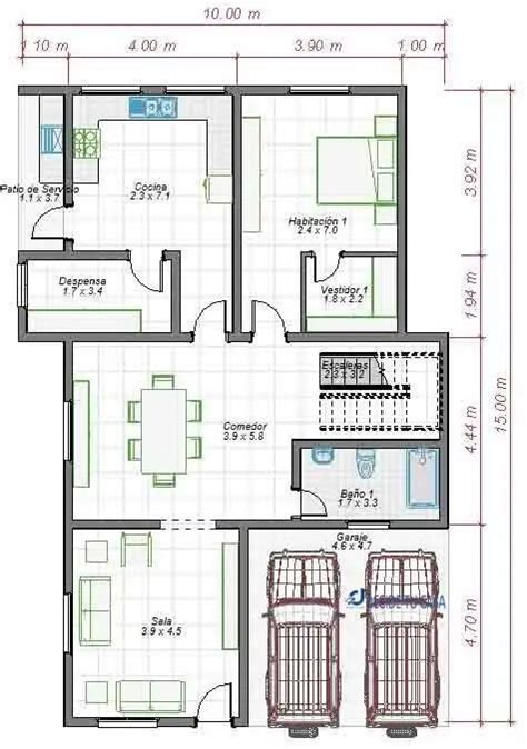 Planos De Casas De X Con Medidas Decide Tu Casa Planos De Casas