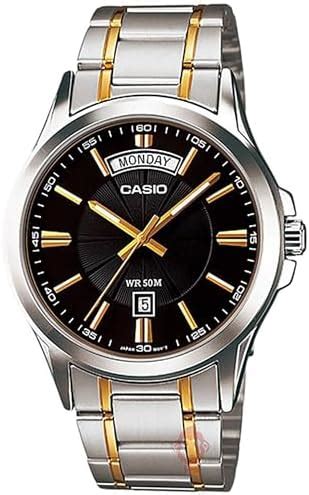 Casio Enticer Men Analog Black Dial Men S Watch MTP 1381G 1AVDF A842