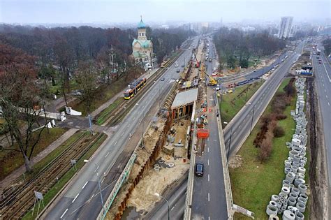 Wola Zmiany na budowie linii tramwajowej wzdłuż ul Kasprzaka