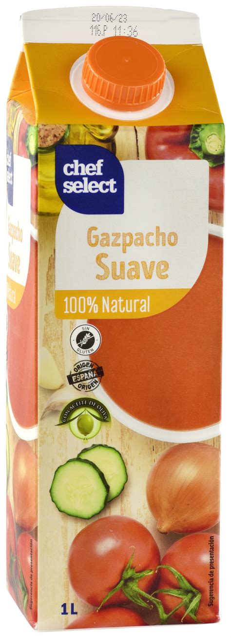 CHEF SELECT LIDL GAZPACHO SUAVE análisis y opiniones OCU