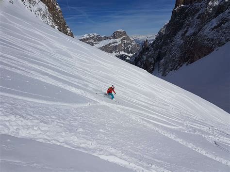 Freeride In Val Mezd Guide Alpine Val Di Fassa