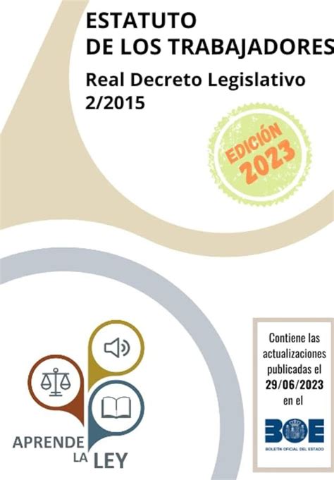 El Estatuto De Los Trabajadores 2 2015 Novedades Y Actualizaciones