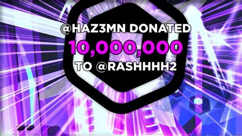 Hazem Donated 10M Robux YouTube