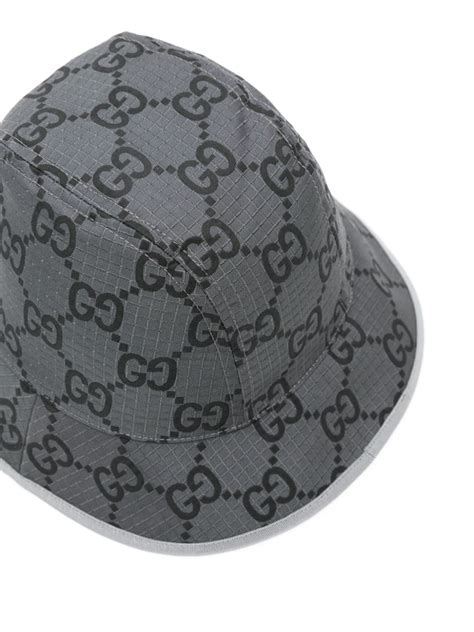 Gucci Gg Supreme Ripstop Bucket Hat Farfetch