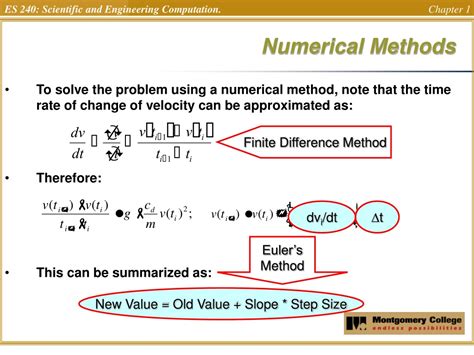 ppt chapter 1 mathematical modeling numerical methods and problem solving powerpoint