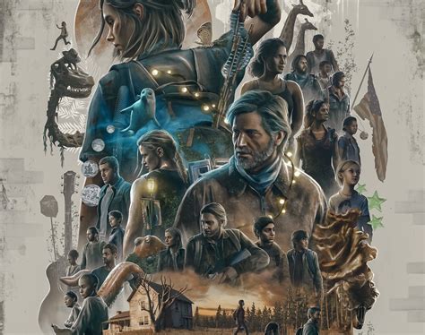 The Last Of Us Fan Art Exhibits A Stunning Narrative Mashup