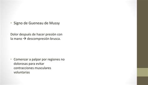 Inspección auscultación palpación y percusión de abdomen PPT
