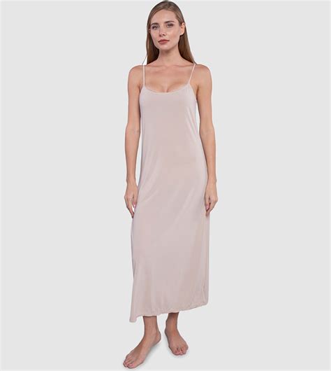 Buy R B Nude Long Night Dress In Nude Thstreet Oman