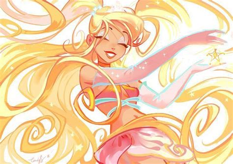 Stella Enchantix Character Art Winx Club Stella Art