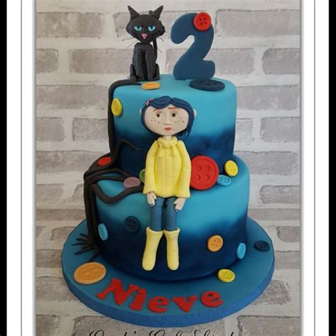 Coraline Cake Cake By Linda S Cake Studio 3 Year Old Birthday Cake