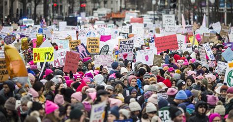 Women S March Draws Thousands To Rallies Across The Country